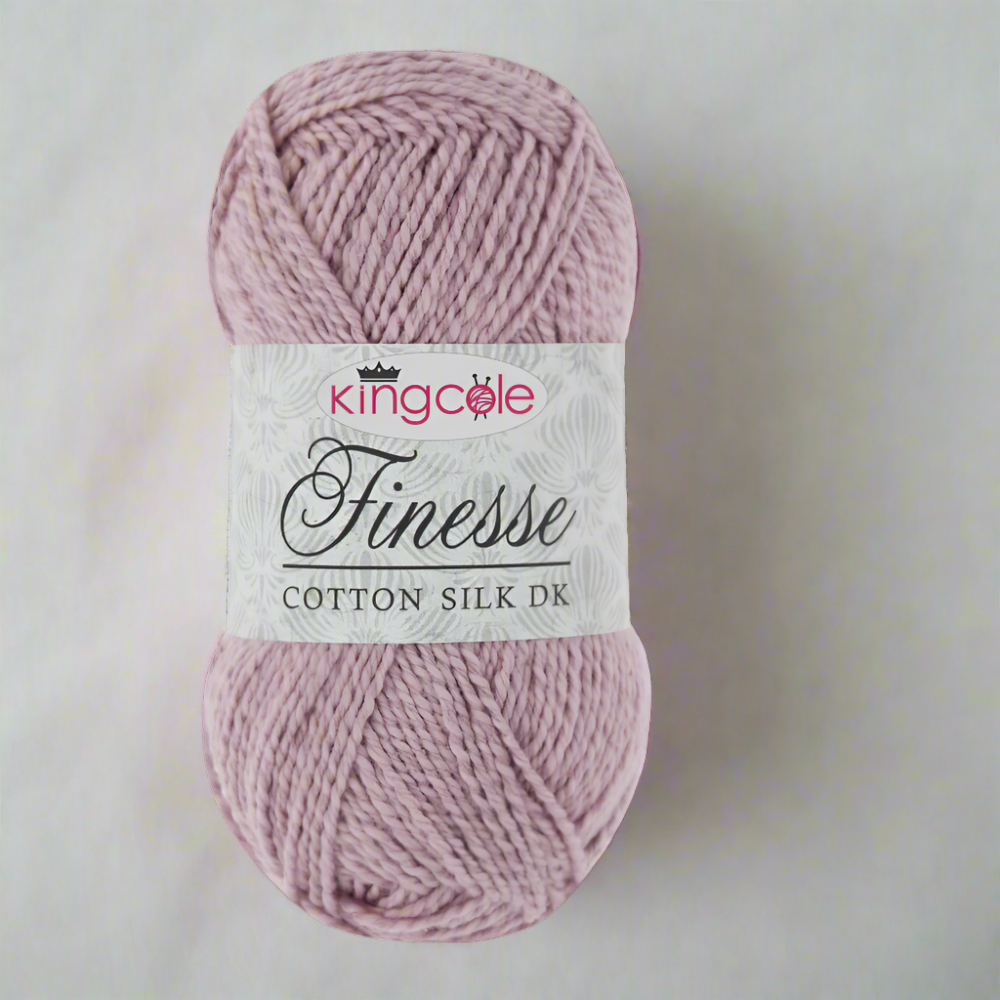 King Cole Finesse Cotton Silk DK Yarn Wool N Stuff king-cole-finesse-cotton-silk-dk-yarn-wool-n-stuff