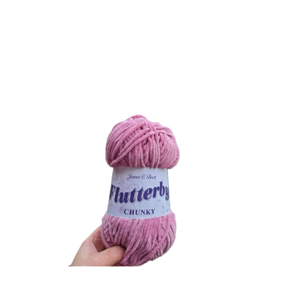 James C. Brett Flutterby Chunky – Super Soft Baby Chenille Yarn – Wool ...