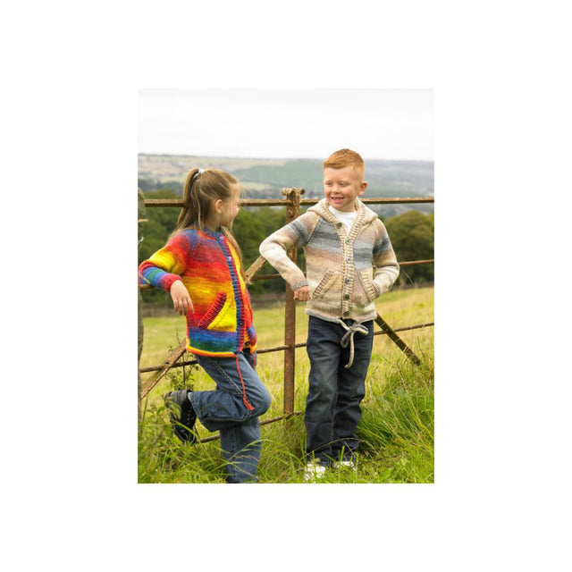 James C Brett Kid's Chunky Knitting Pattern JB1004 | Wool n Stuff