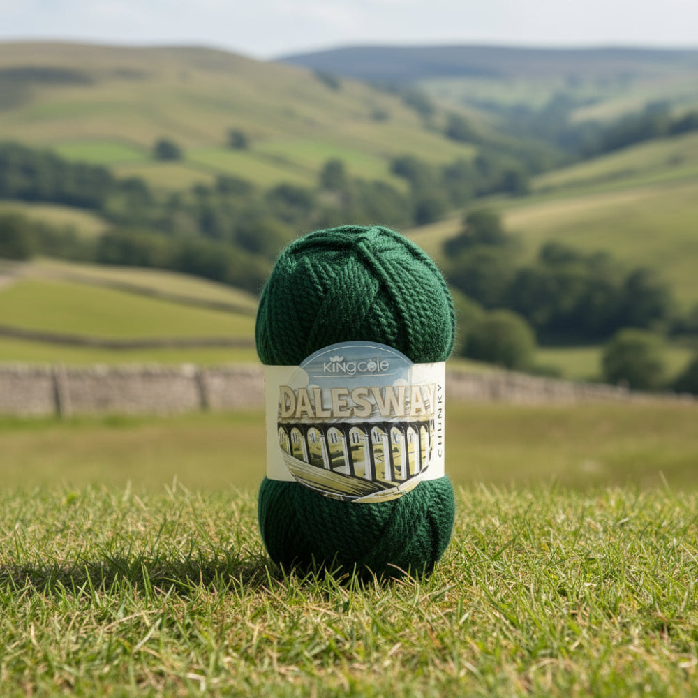 King Cole Dalesway Chunky Yarn – Wool Mix | Wool n Stuff UK