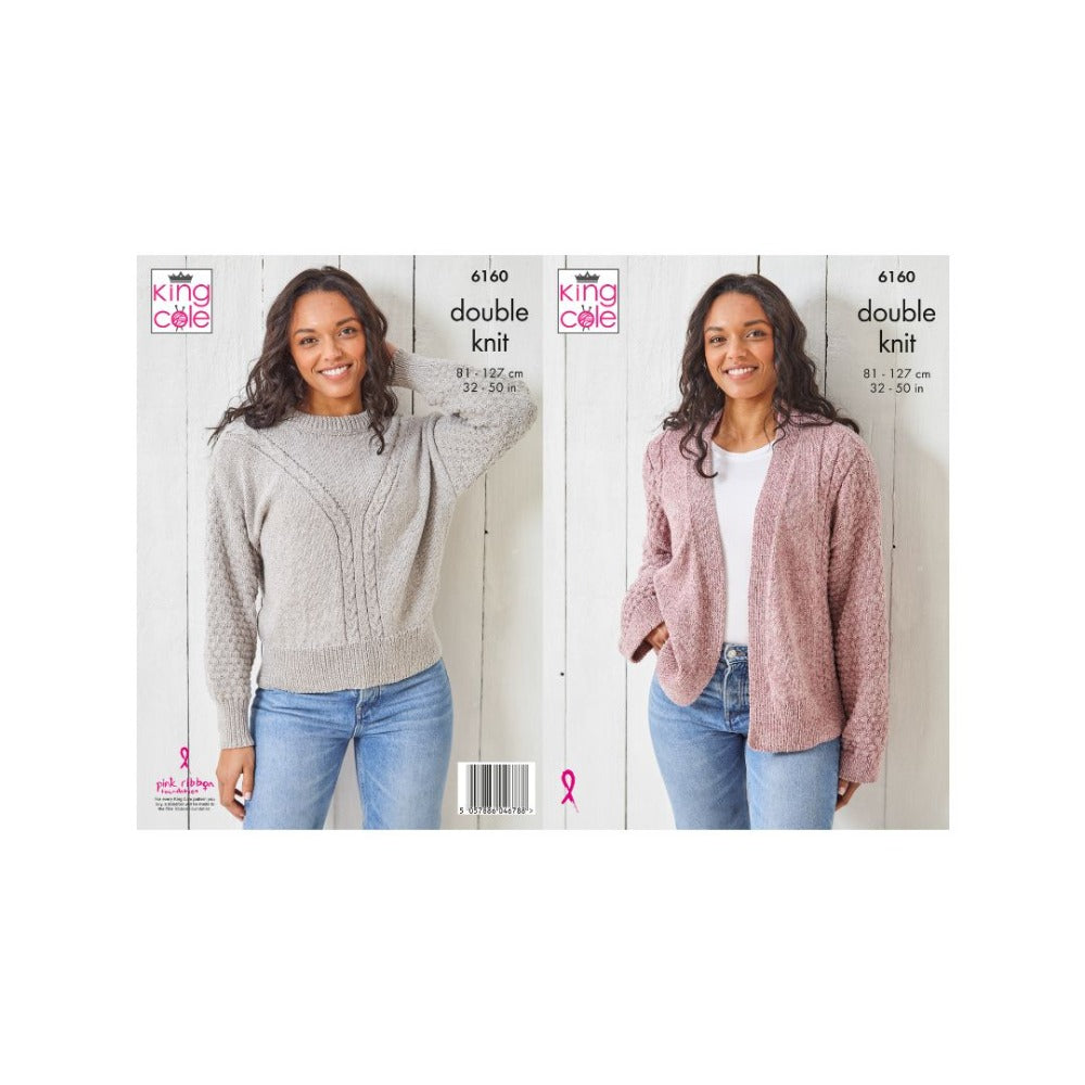 King Cole DK Knitting Pattern 6160 – Wool n Stuff