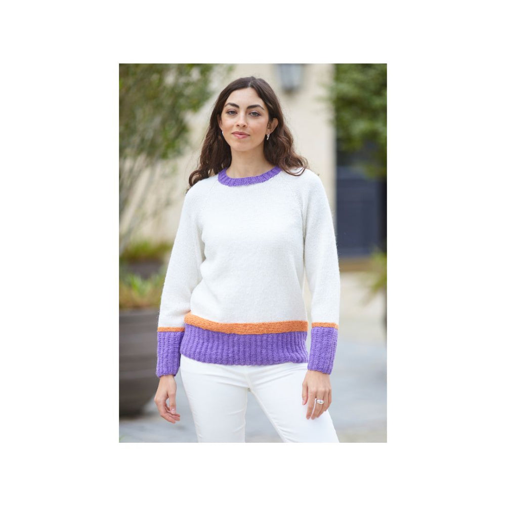 King Cole DK Sweater and Top Knitting Pattern 6452 – Wool n Stuff