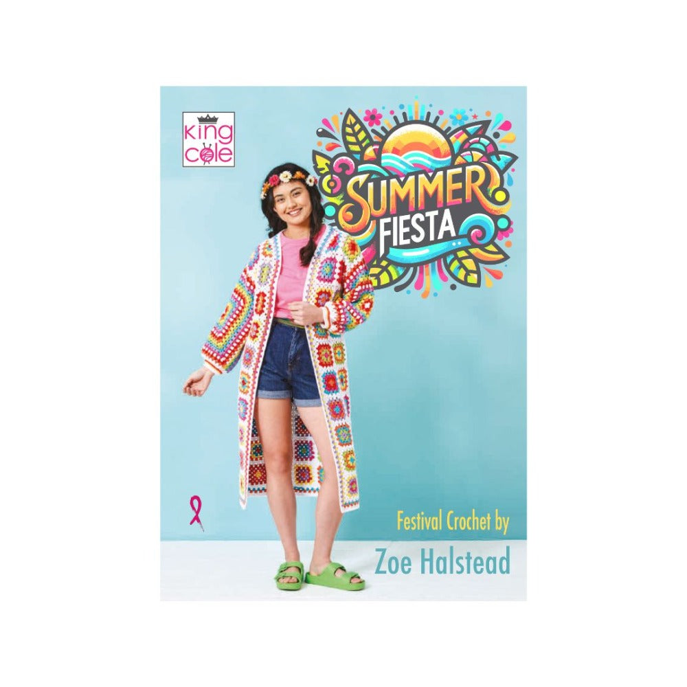 King Cole Summer Fiesta Festival Crochet Book – Wool n Stuff