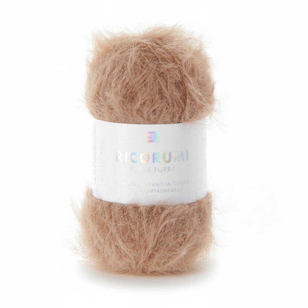 Ricorumi Furry Furry Yarn – Fur Effect Crochet & Knit Yarn UK – Wool n ...