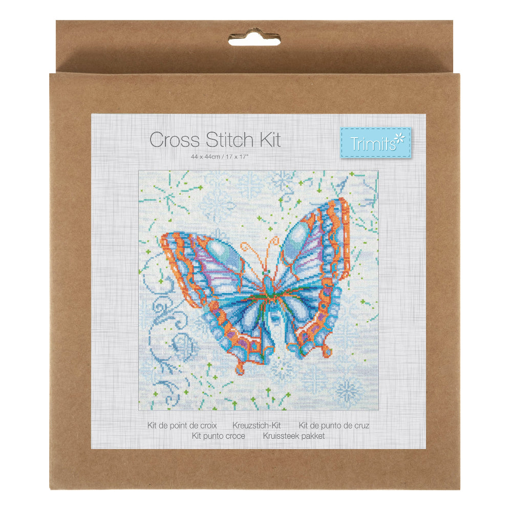 Trimits Papillon Large Cross Stitch Kit – Wool n Stuff