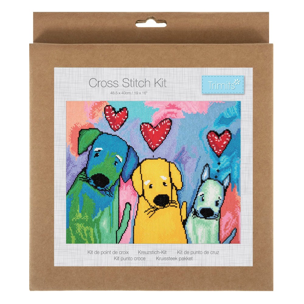 Trimits The Three Amigos Large Cross Stitch Kit – Wool n Stuff