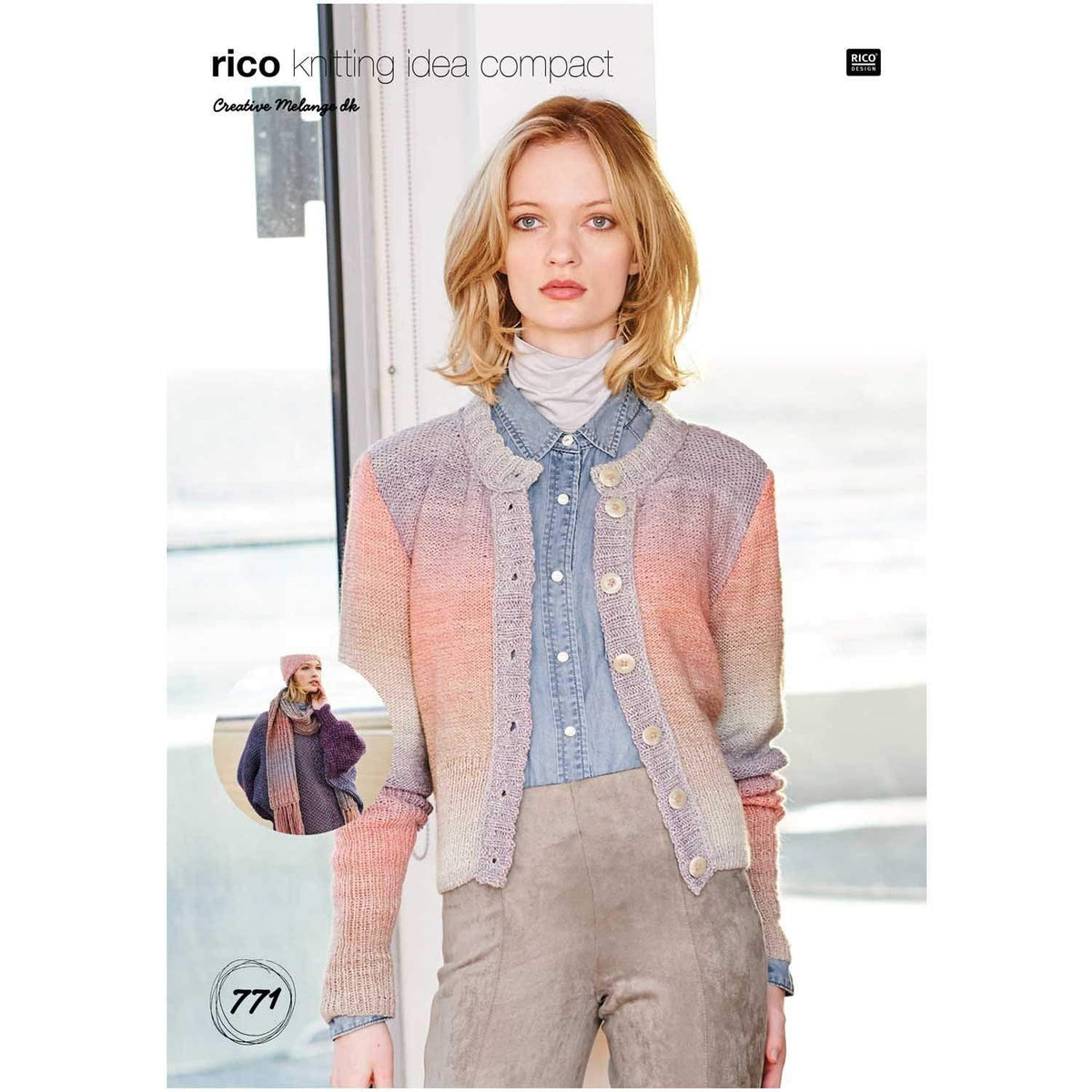 Rico Creative Melange DK Knitting Pattern 771 – Wool n Stuff