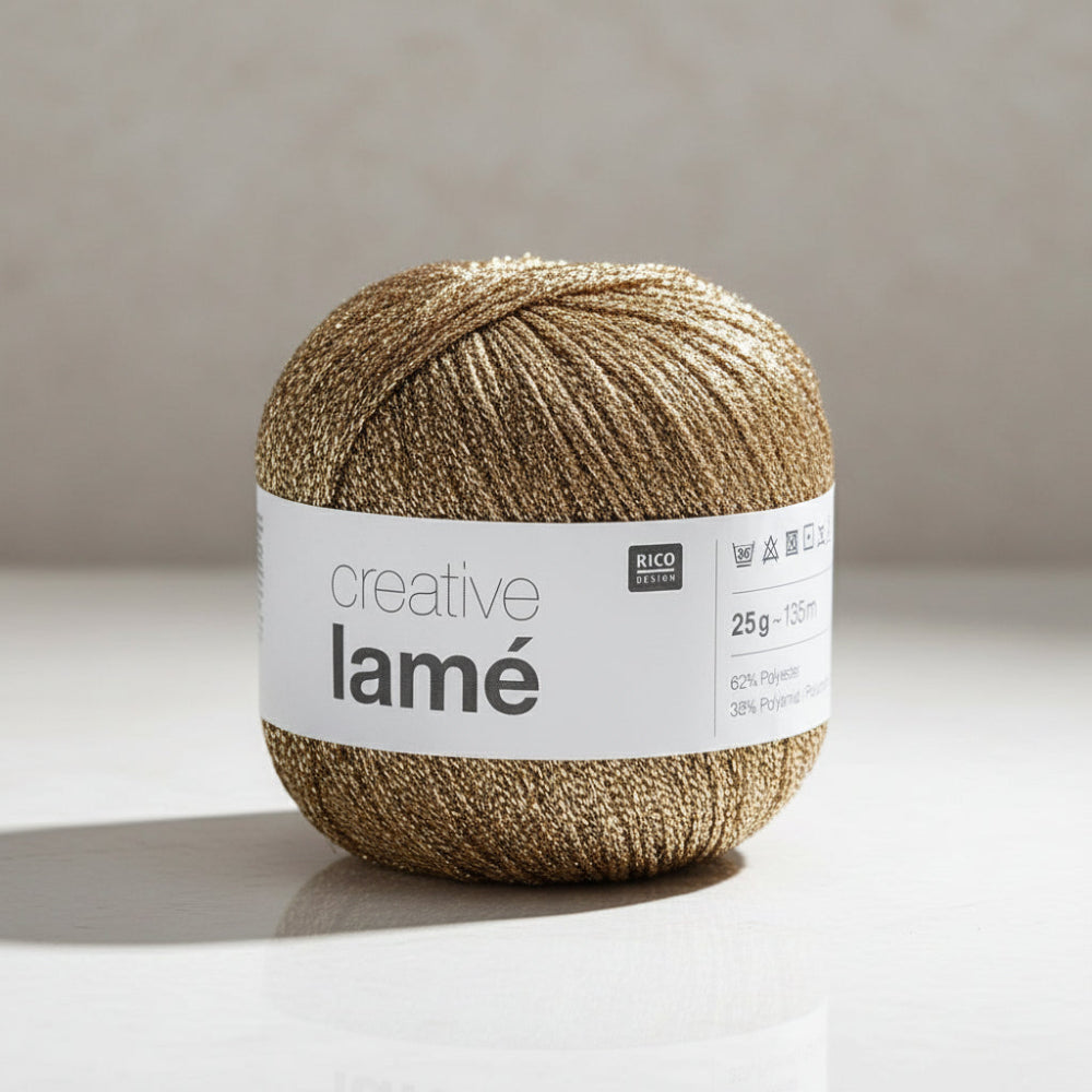 Rico Creative Lame Yarn - Sparkly Yarn | Wool n Stuff
