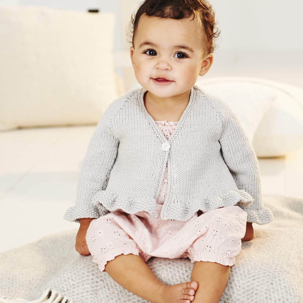 Stylecraft Baby Cardigan DK Knitting Pattern 9501 – Wool n Stuff
